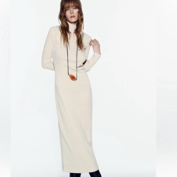 Zara | Dresses | Nwt Zara Soft Long Dress Size Medium | Poshmark